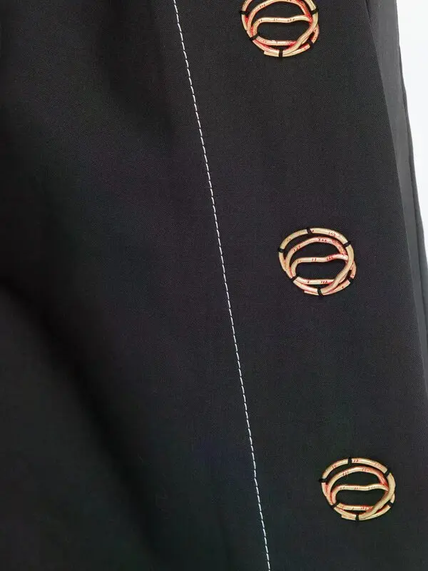ELLERY Flared Button Trousers