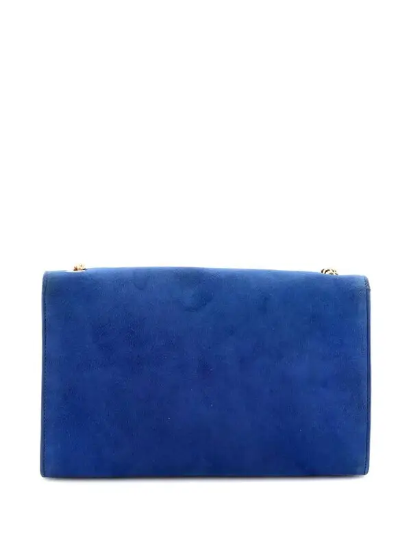 Saint Laurent Classic Monogram Tassel Suede Crossbody Bag