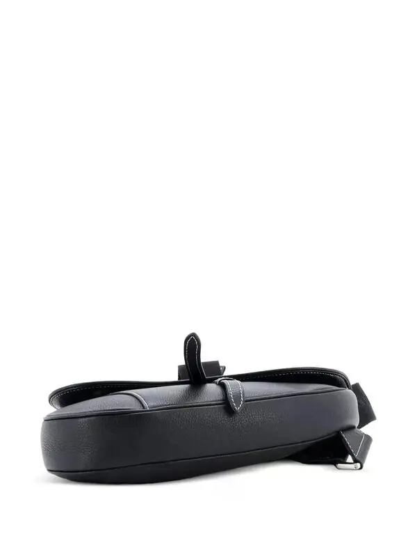 Dior Kaws Saddle Leather Crossbody Bag