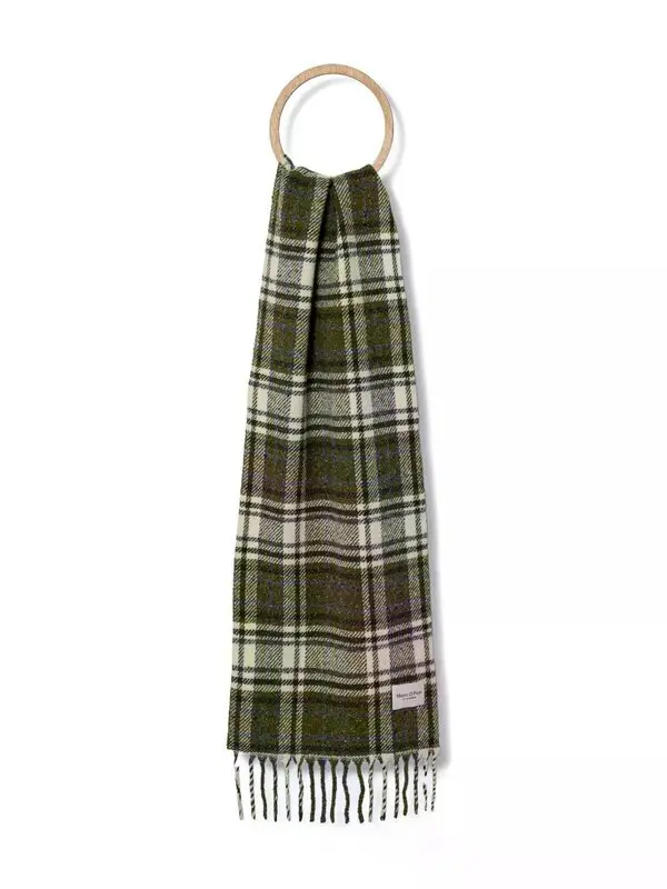 Marc O'polo Checked Scarf - Green