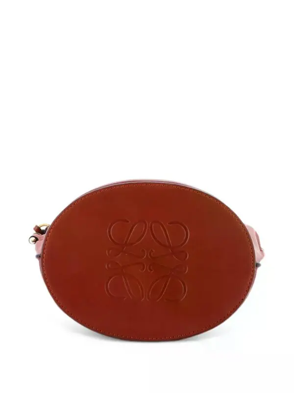 Loewe Gate Top Handle Medium Bucket Bag - Brown
