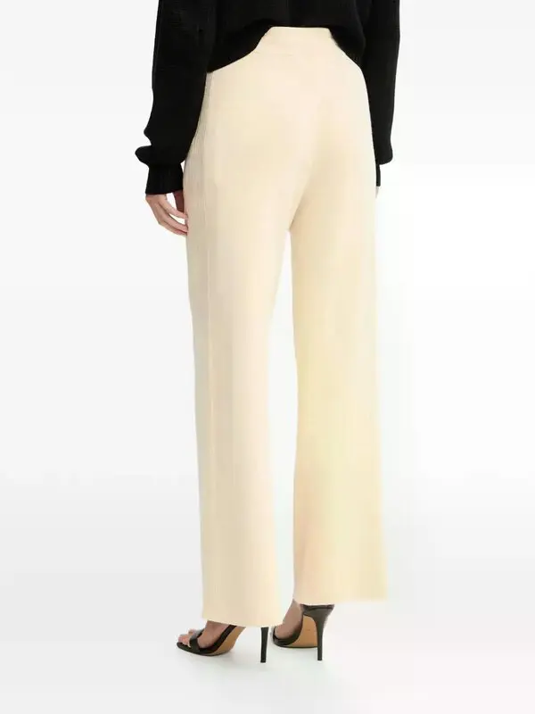 Patrizia Pepe Elasticated-waistband Logo Trousers