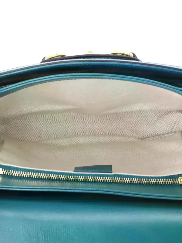 Gucci Horsebit 1955 Small Shoulder Bag - Blue