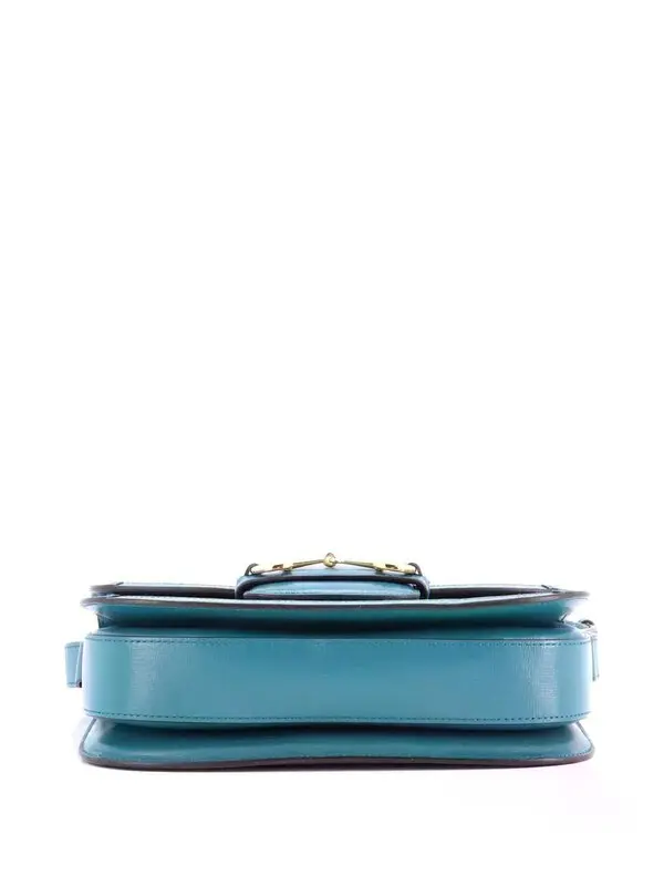 Gucci Horsebit 1955 Small Shoulder Bag - Blue