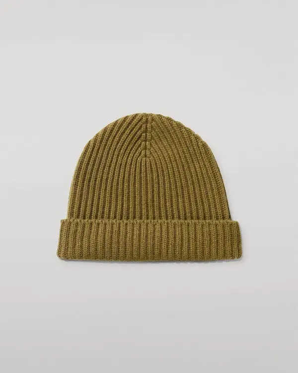 Johnstons Of Elgin Lovat Cashmere Beanie - Green