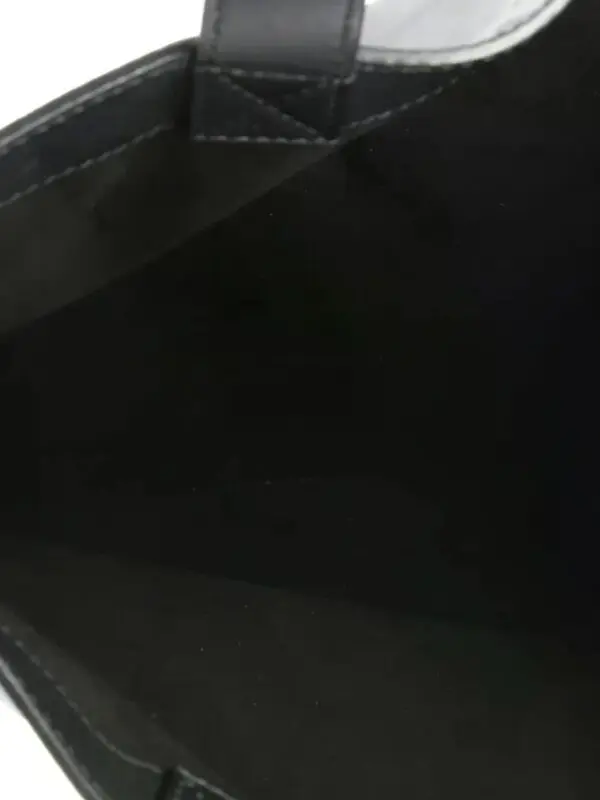 Fendi Flat Shopper Leather Tall Tote Bag