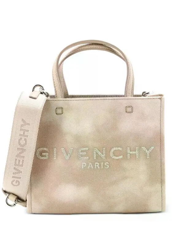 Givenchy Canvas Mini Tote Bag - Neutrals