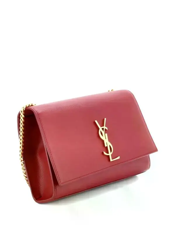 Saint Laurent Monogram Grainy Leather Crossbody Bag