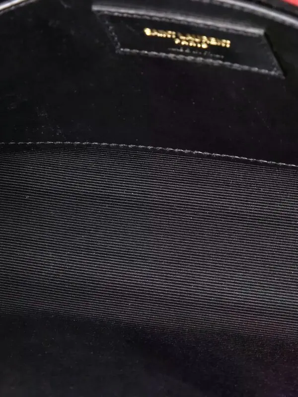 Saint Laurent Monogram Grainy Leather Crossbody Bag