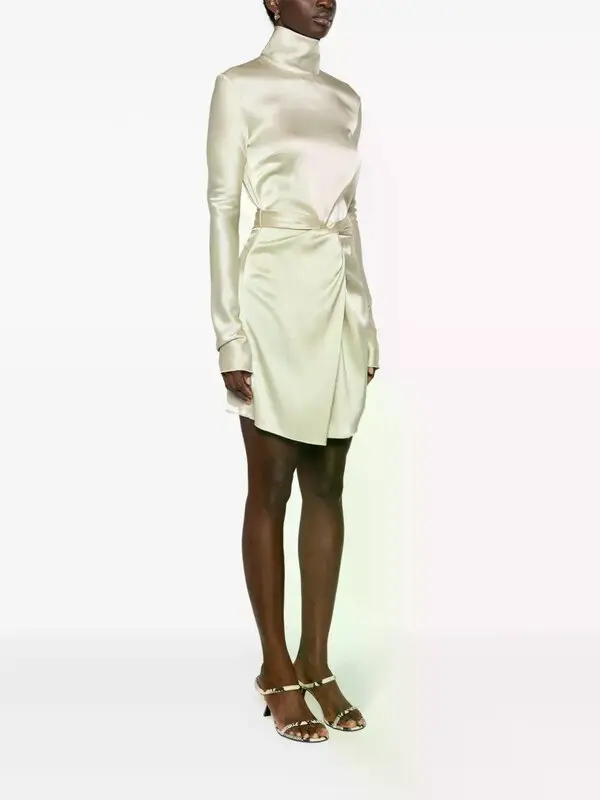 Nanushka Charon Twist-front Minidress