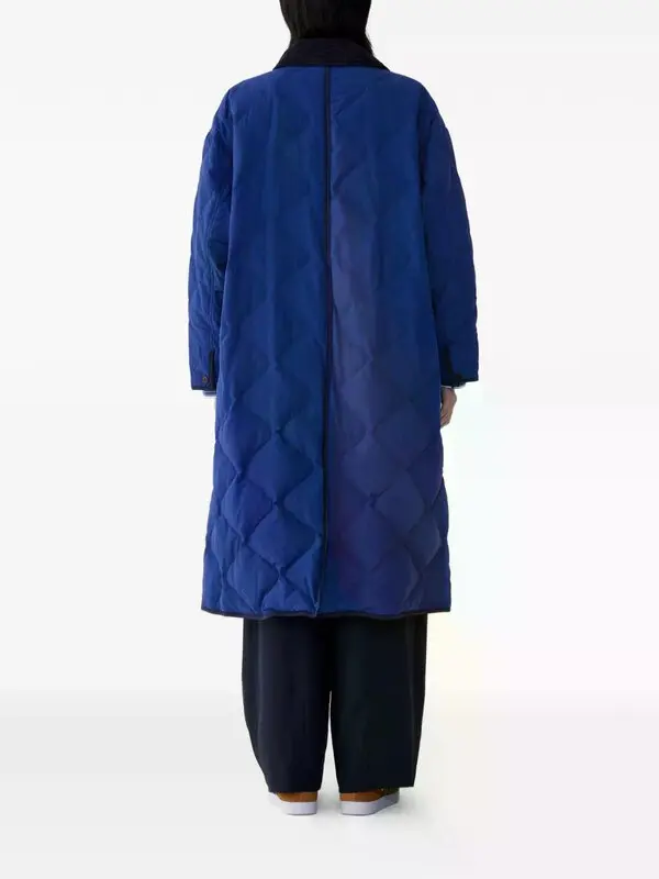 STUDIO TOMBOY Corduroy-collar Quilted Coat