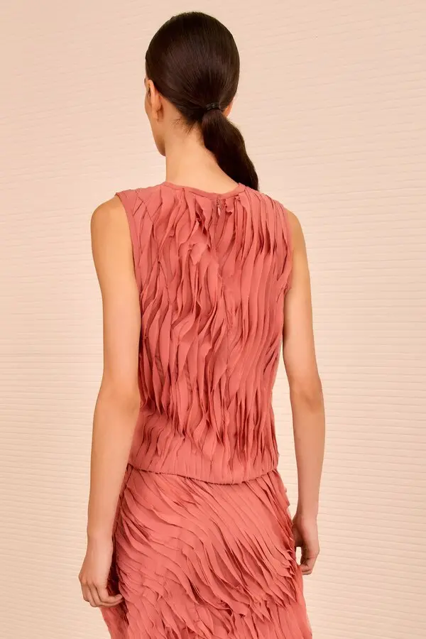Ulla Johnson Celina Sleeveless Top - Chestnut