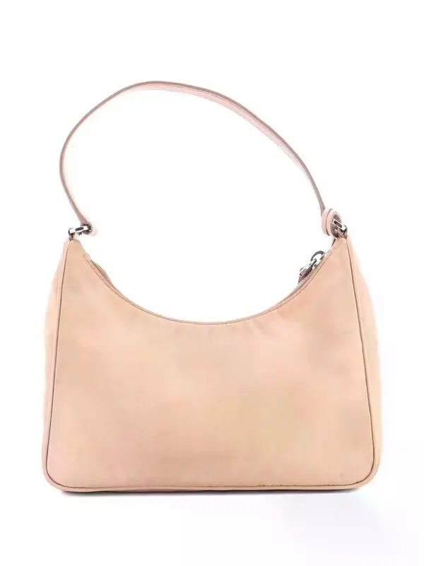 Prada Re-edition 2005 Tessuto Mini Hobo Bag - Neutrals