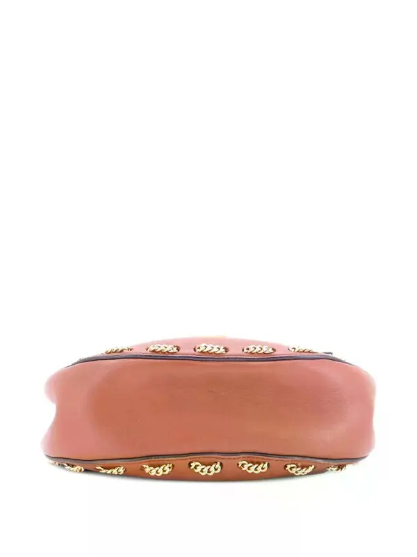 Chloé Drew Chain Embellished Leather Crossbody Bag