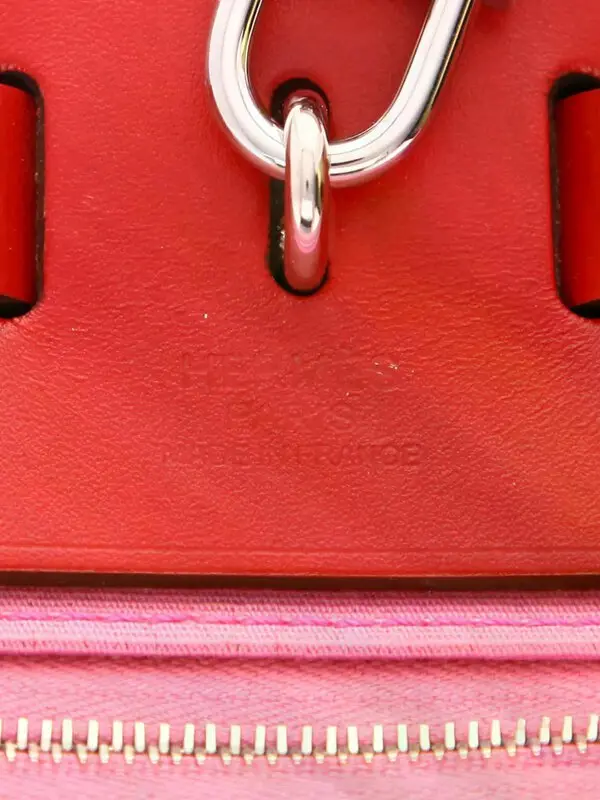 Hermès 2021 Herbag Handbag With Removable Strap - Red
