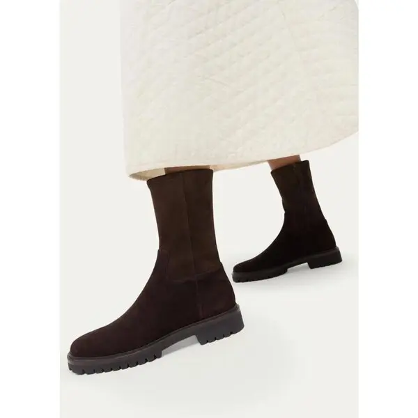LOEFFLER RANDALL Danny Suede Ankle Boots
