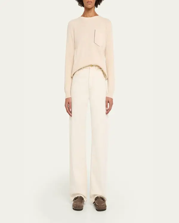 Brunello Cucinelli Suede Shearling-lined Mules - Brown