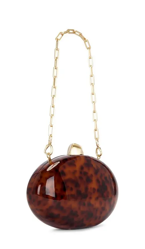 Cult Gaia Eviana Clutch - Brown