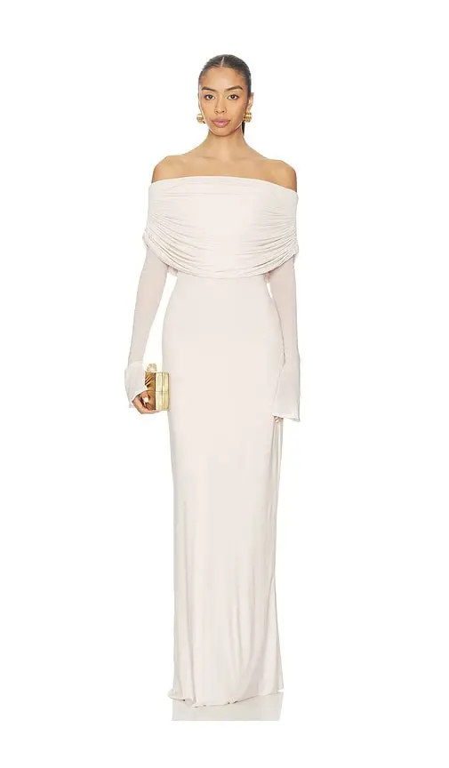 DEME BY GABRIELLA Lesya Dress - Neutral