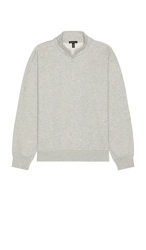 Beyond Yoga Luxefleece Half Zip Pullover - Grey