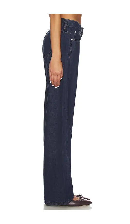 7 For All Mankind Low Straight Leg Jeans