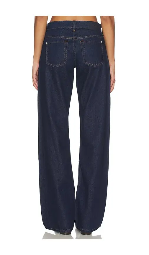 7 For All Mankind Low Straight Leg Jeans