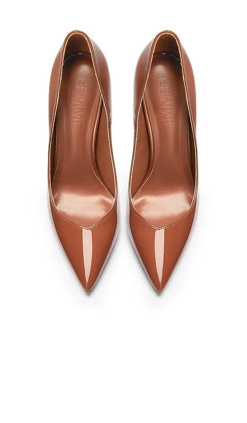 Femme La Stiletto Pumps - Brown