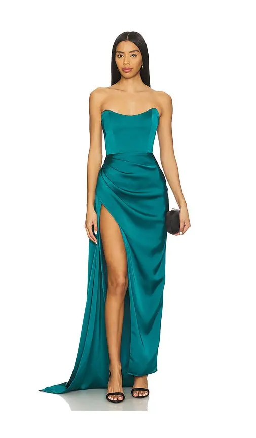 Katie May Bita Gown - Teal