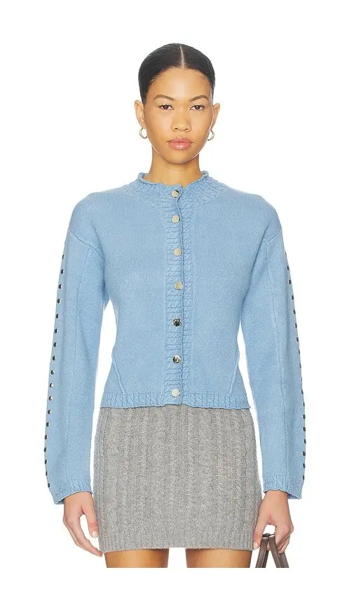 NEVER FULLY DRESSED Studded Cardigan