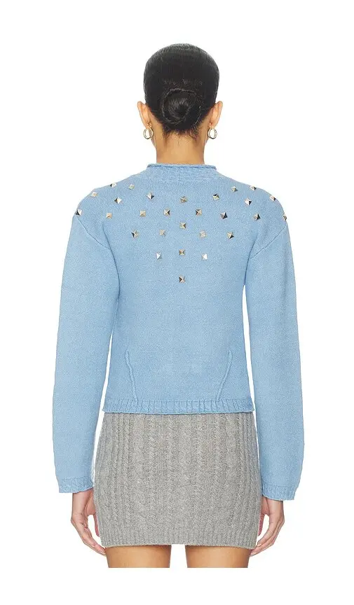 NEVER FULLY DRESSED Studded Cardigan