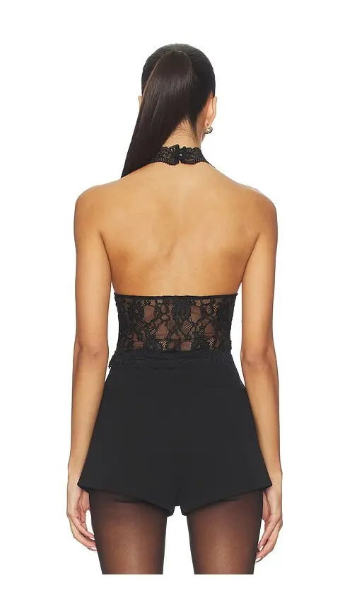 Steve Madden Lace Halter Top