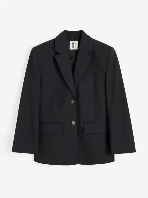 BY MALENE BIRGER Liva Single-breasted Blazer - Black
