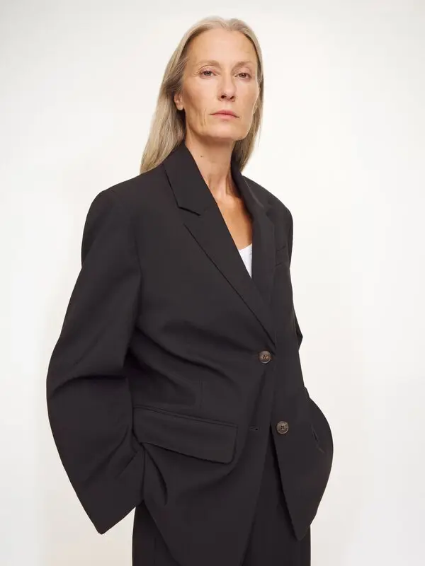 BY MALENE BIRGER Liva Single-breasted Blazer - Black