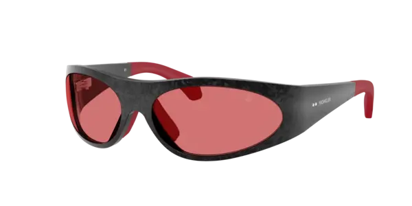 Moncler Inara Me7001 Sunglasses - Red Solid