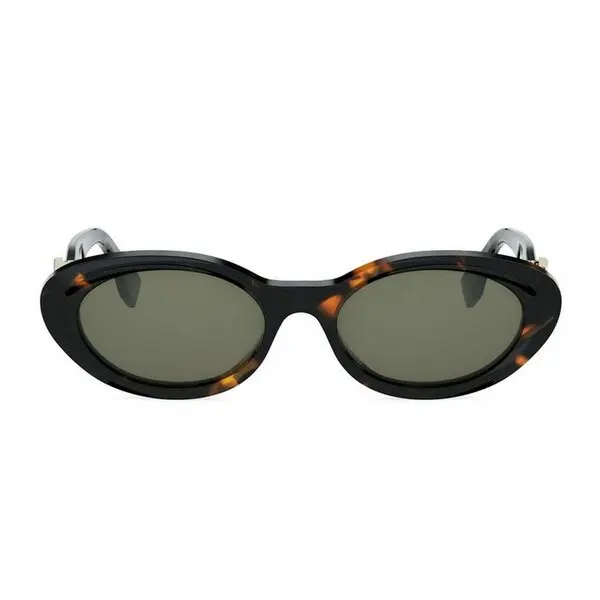 Fendi Ff Diamonds Sunglasses - Brown