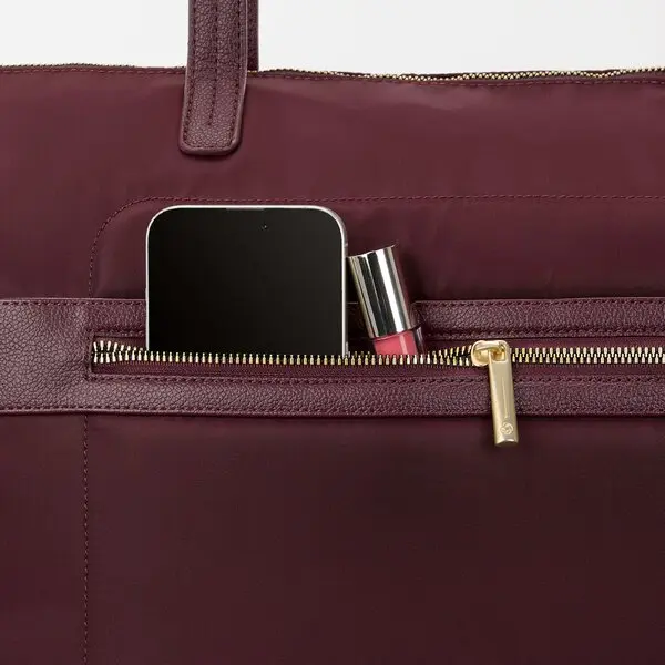 SAMSONITE Tote Bag With Laptop Sleeve - Merlot