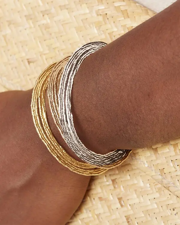 COG Vija Cuff Bracelet - Silver