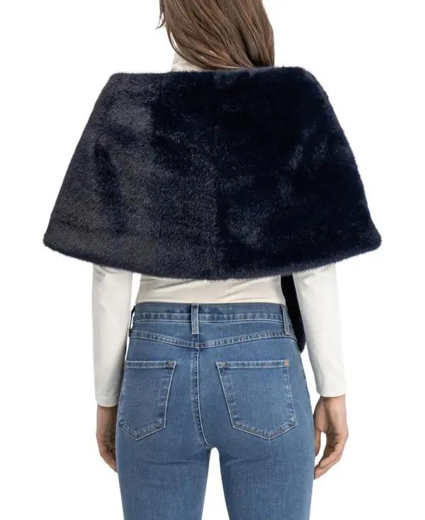 LYLA GRANT Faux Fur Mink Stole