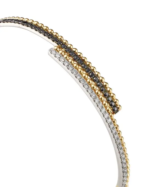 Bloomingdale'S Diamond Bypass Bangle Bracelet In 14k Gold