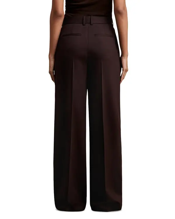 REISS Petite Wide Leg Pants