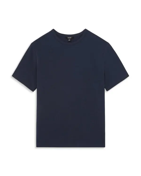 REISS Plain Stretch Cotton Tee