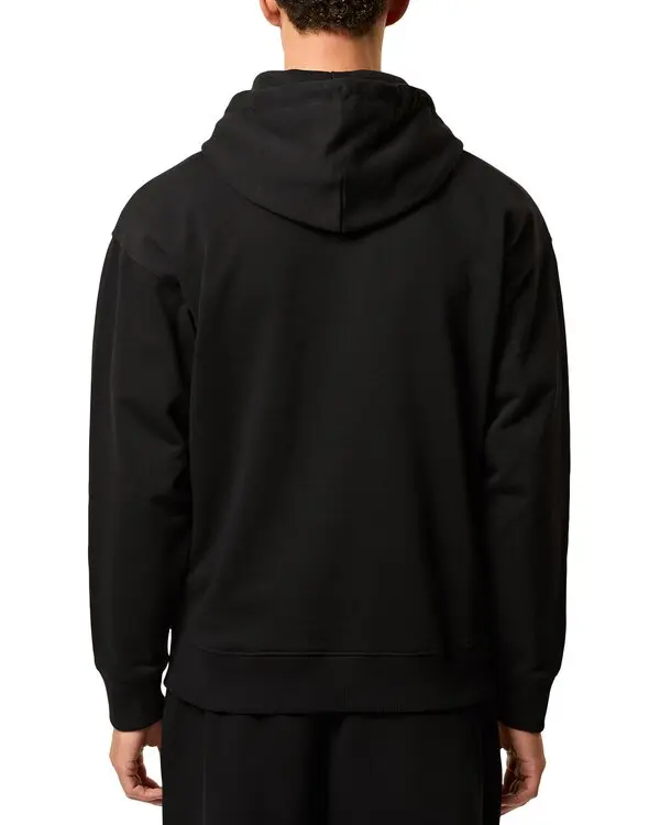REISS Oversized Fit Motif Hoodie