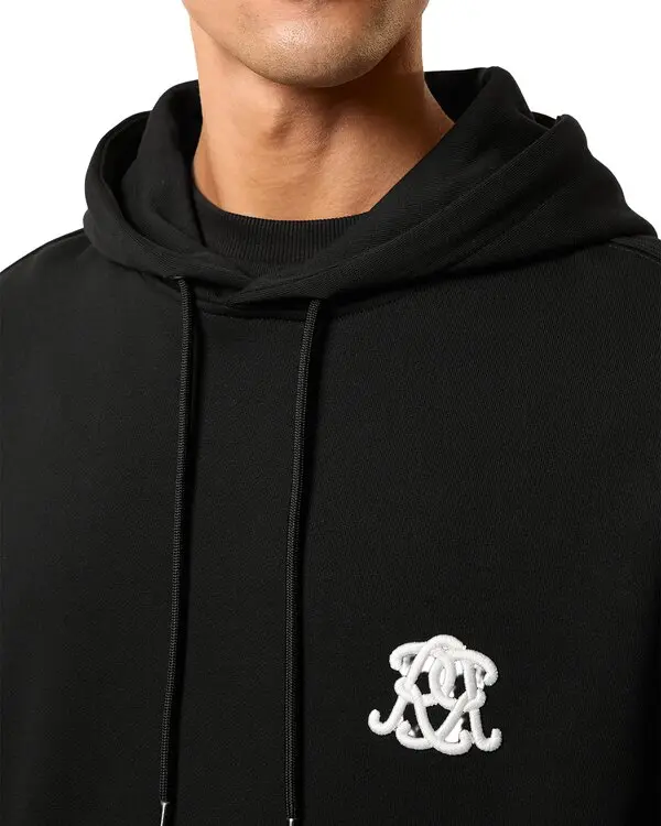 REISS Oversized Fit Motif Hoodie