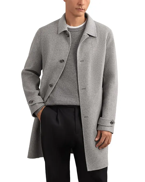 REISS Wool Blend Overcoat