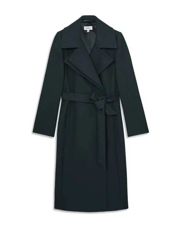 REISS Mid-length Belted Coat