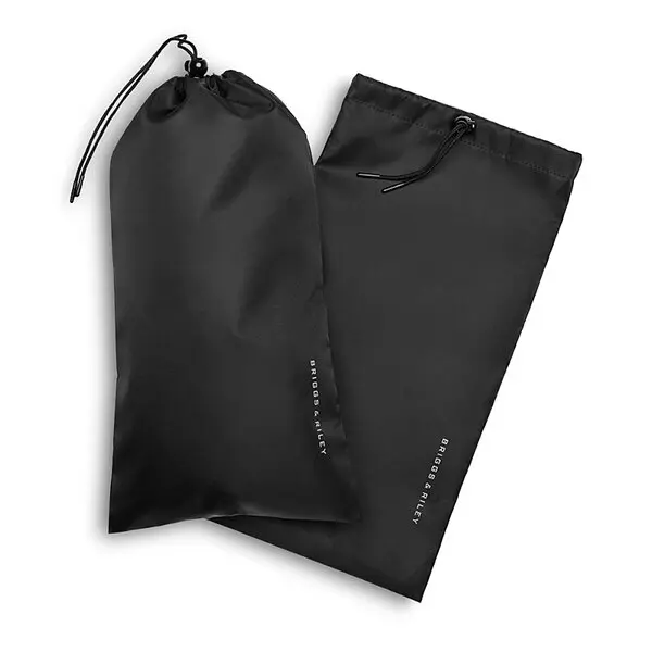 Briggs & Riley Travel Shoe Bags Pack Of 2 - Black