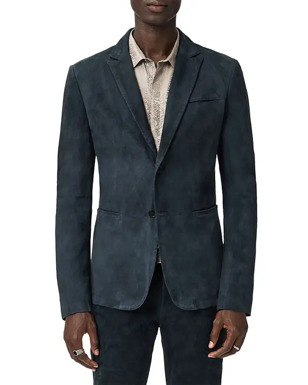 John Varvatos Bartow Suede Blazer