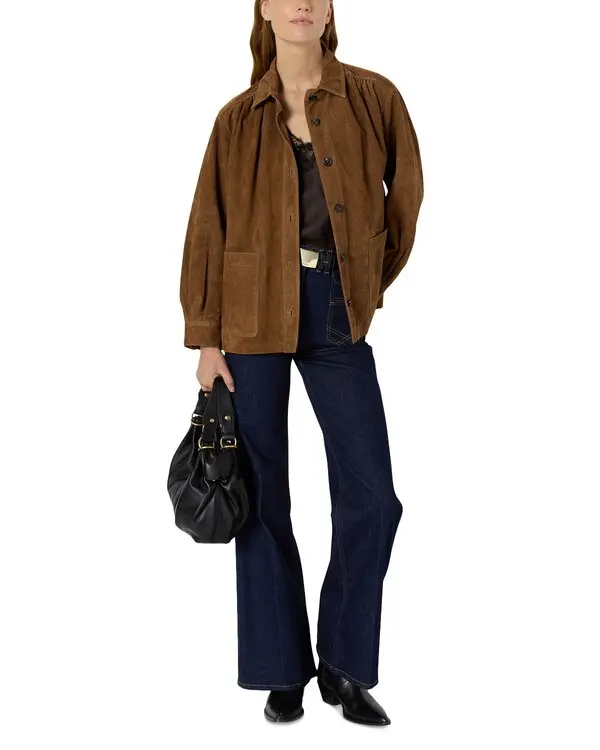 Gerard Darel Nomelie Suede Jacket