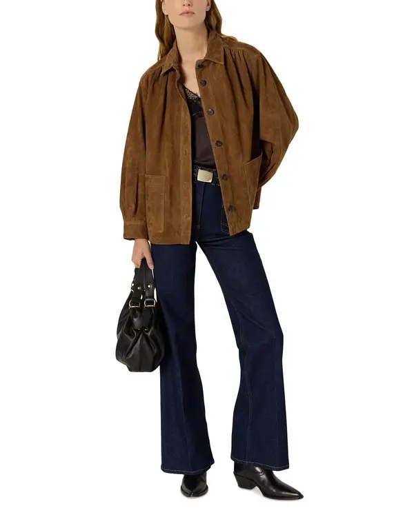 Gerard Darel Nomelie Suede Jacket