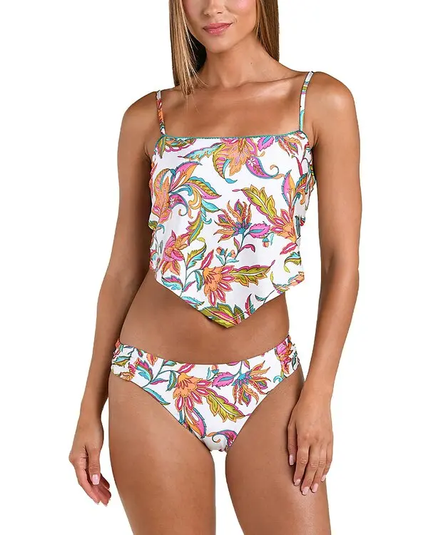 SUNSHINE 79 Wild Vines Midkini Top - Multi